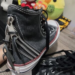 Converse All Stars | Shoes | Y2k Edgy Black Hightop Converse | Poshmark